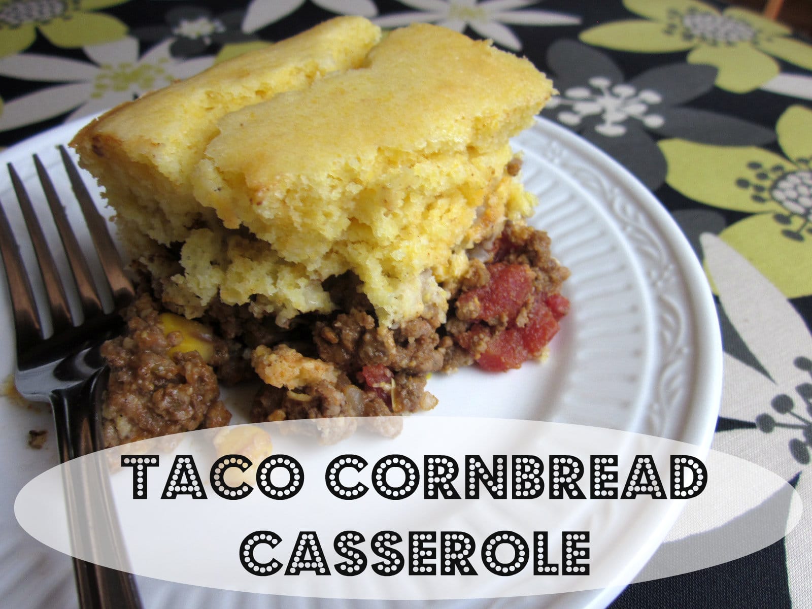 Taco Cornbread Casserole - Moneywise Moms